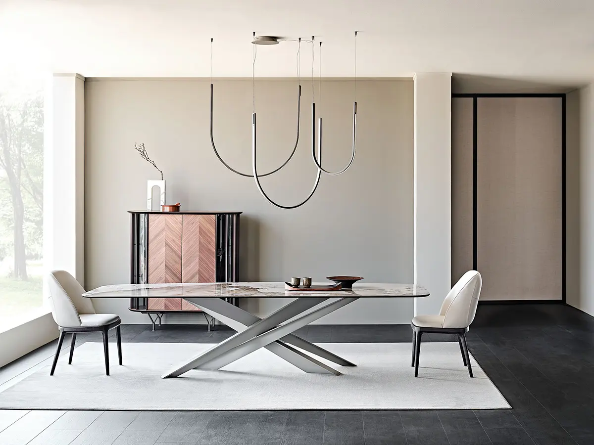 Tavoli e tavolini Lancer Keramik Cattelan Italia spa | Salone del Mobile